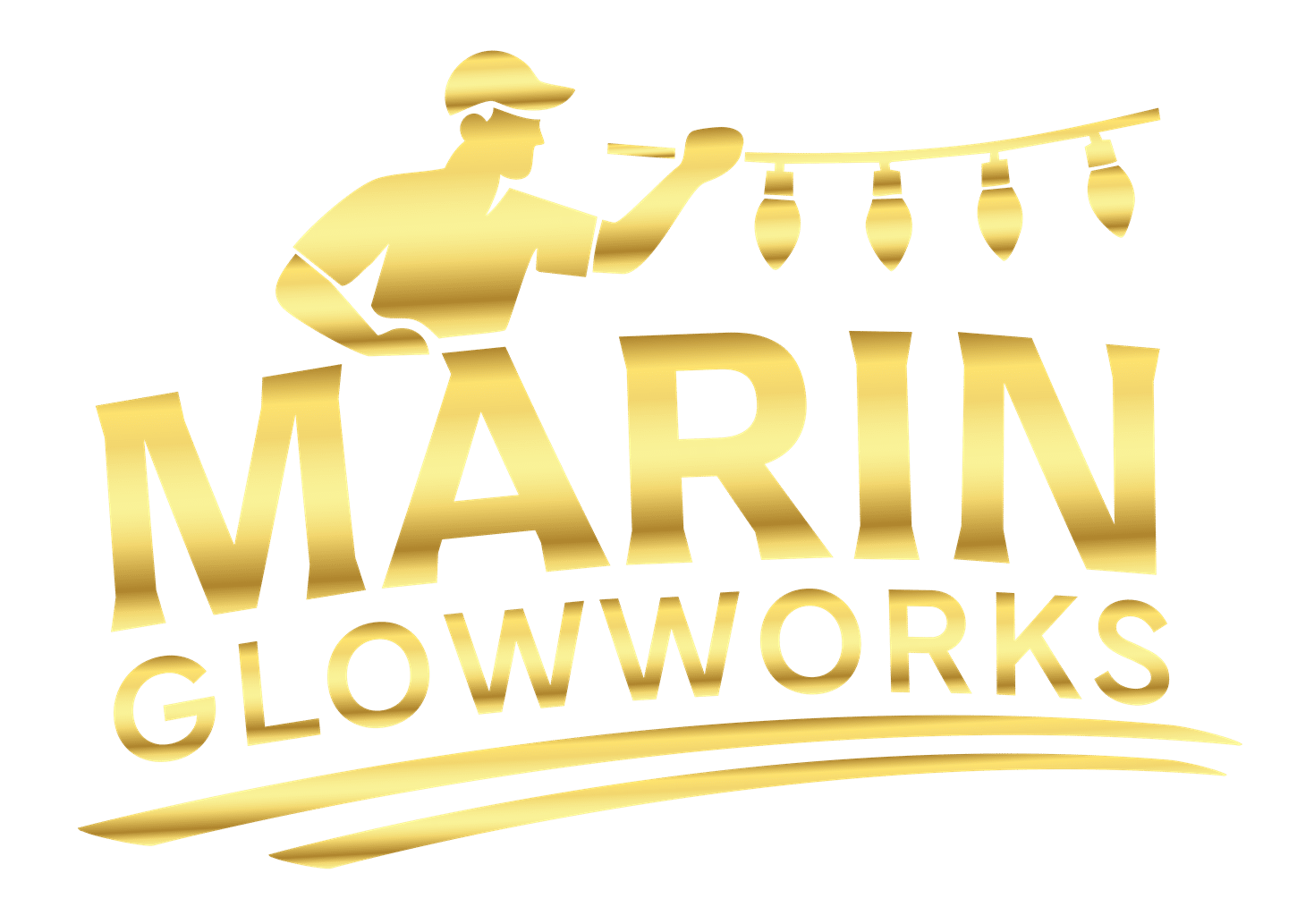 Christmas Lights Landing Page 2025 - Marin Glow Works